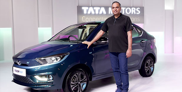 Tata Motors drives in the All New Tigor EV Sedan with Ziptron ...